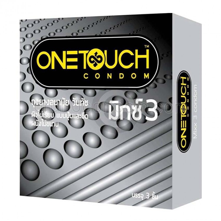 One Touch Mixx 3 (ถุงยางอนามัยวันทัช มิกซ์ทรี)